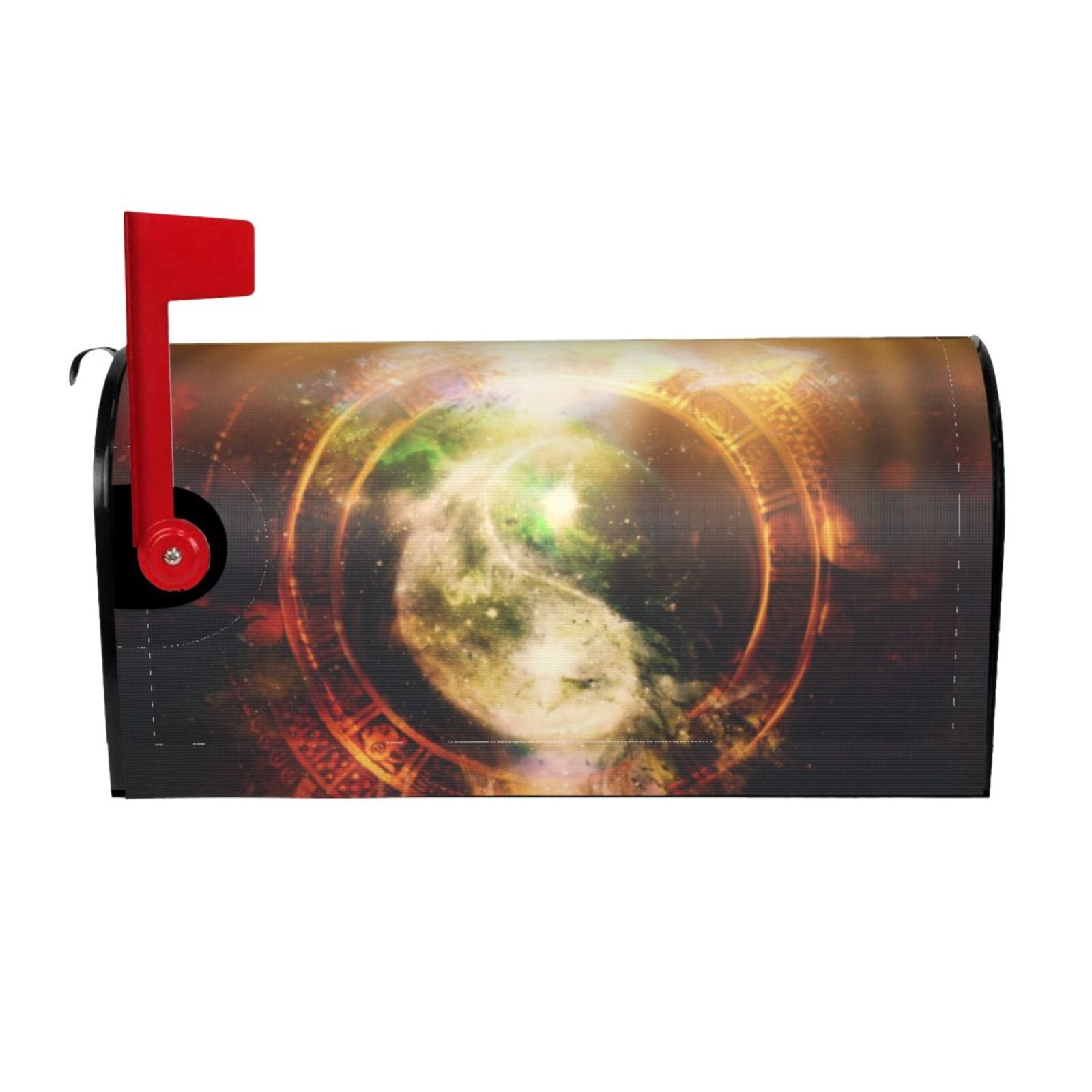 Daiia Yin Yang 1 Mailbox Cover , Magnetic Welcome Mailbox Wraps Post ...