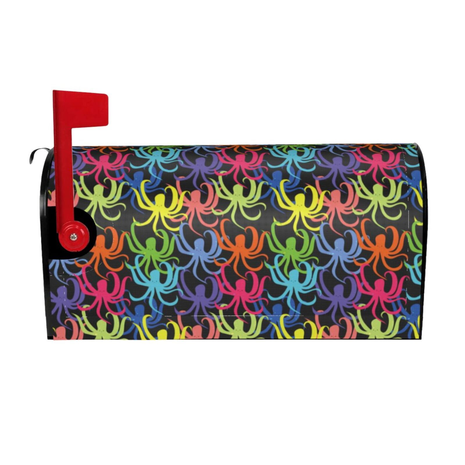 Daiia cartoon octopus Pattern Mailbox Cover , Magnetic Welcome Mailbox ...