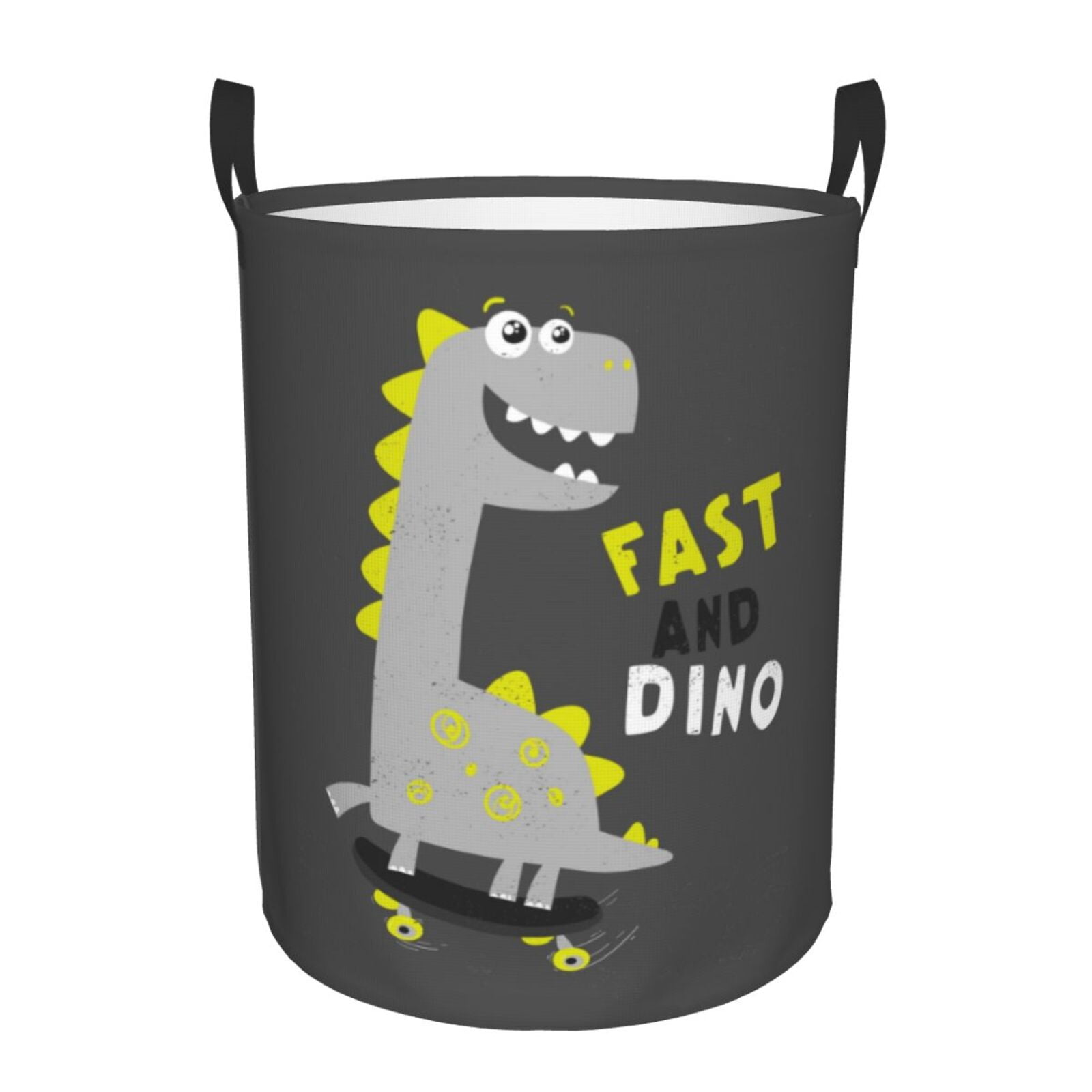 Daiia cute Dinosaur Laundry Hamper With Handles Large Storage Basket ...