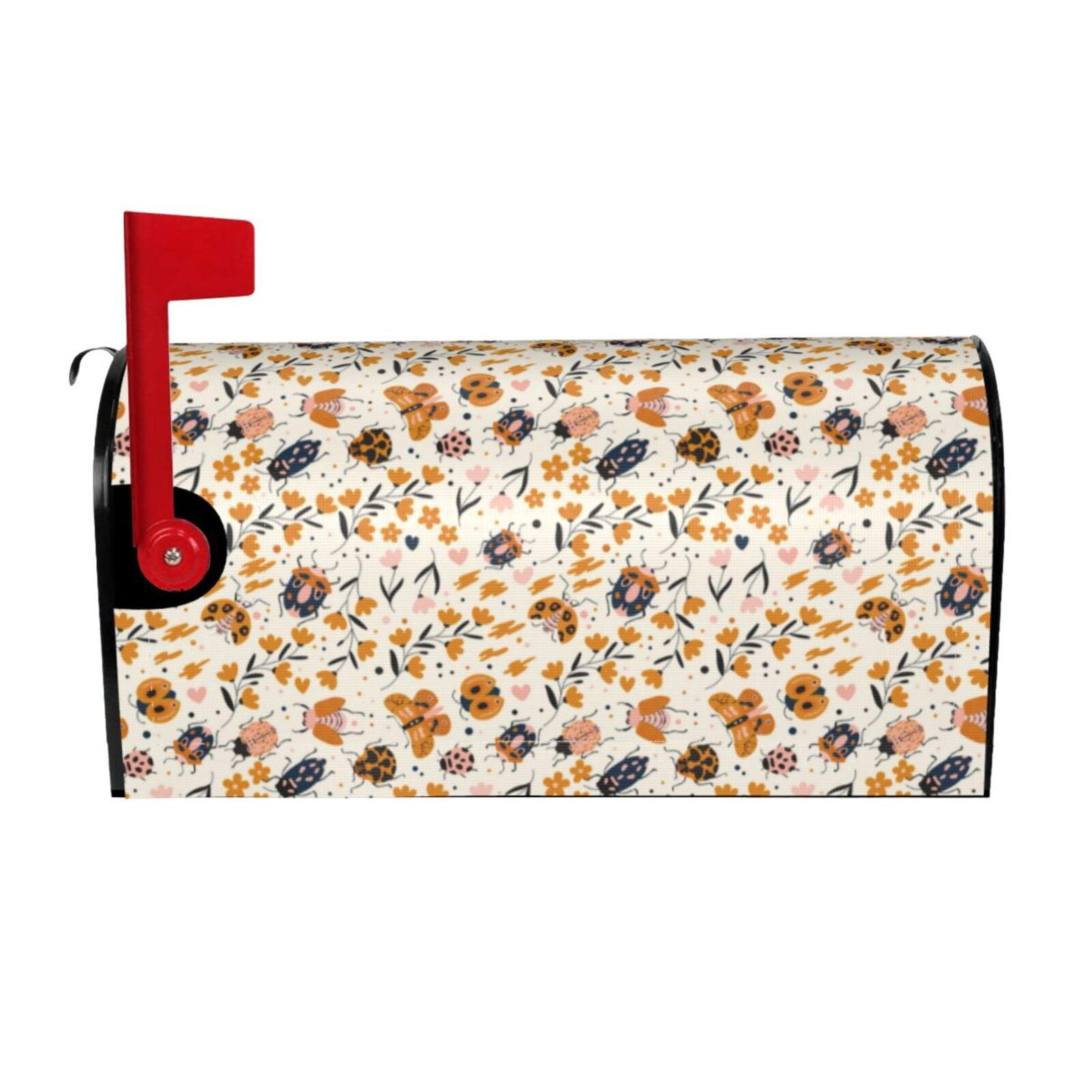 Daiia cute insects Pattern Mailbox Cover , Magnetic Welcome Mailbox ...