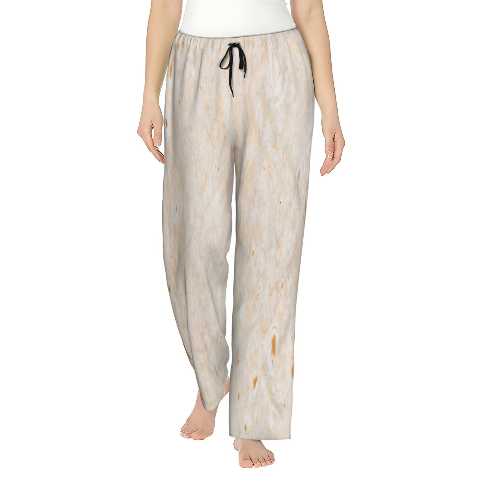 Daiia pita baked bread Pattern Women's Sleep Pant with Pockets and ...