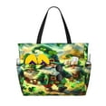 Daiia st. patrick’s day gnomes Pattern Beach Travel Bag - Water ...
