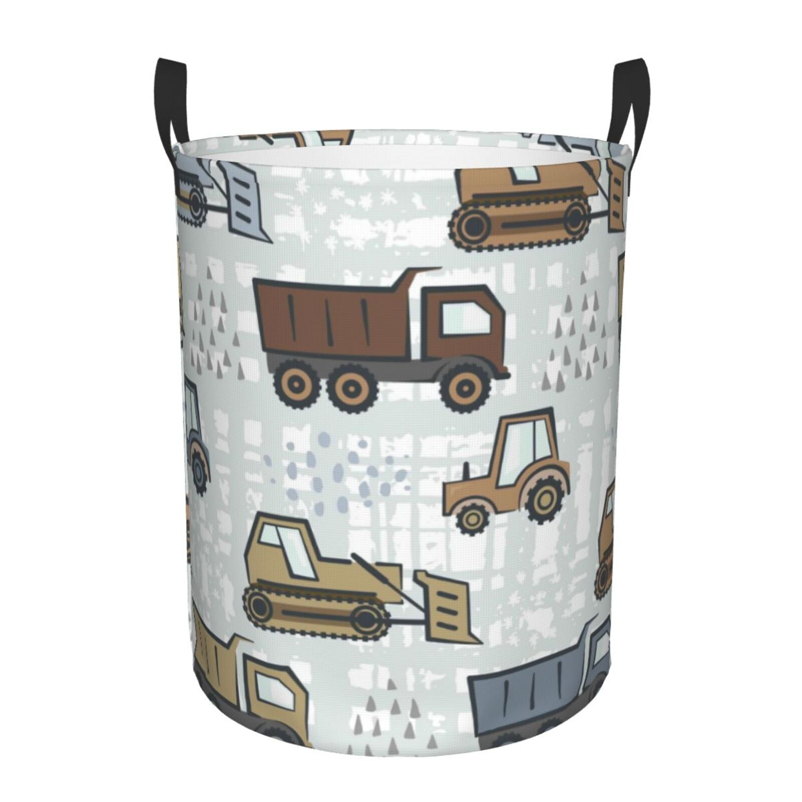 Daiia tractor And Dumper Laundry Hamper With Handles Large Storage ...