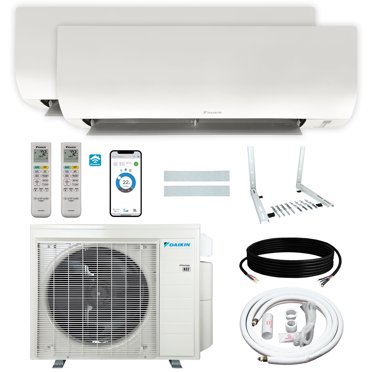 9000 Btus Wifi Enabled Split-System Air Conditioners, R454B 19 SEER2 ...