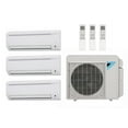 Daikin 36,000 Btu 17.7 SEER2 R-32 3-Zone Ductless Mini Split System-12K ...