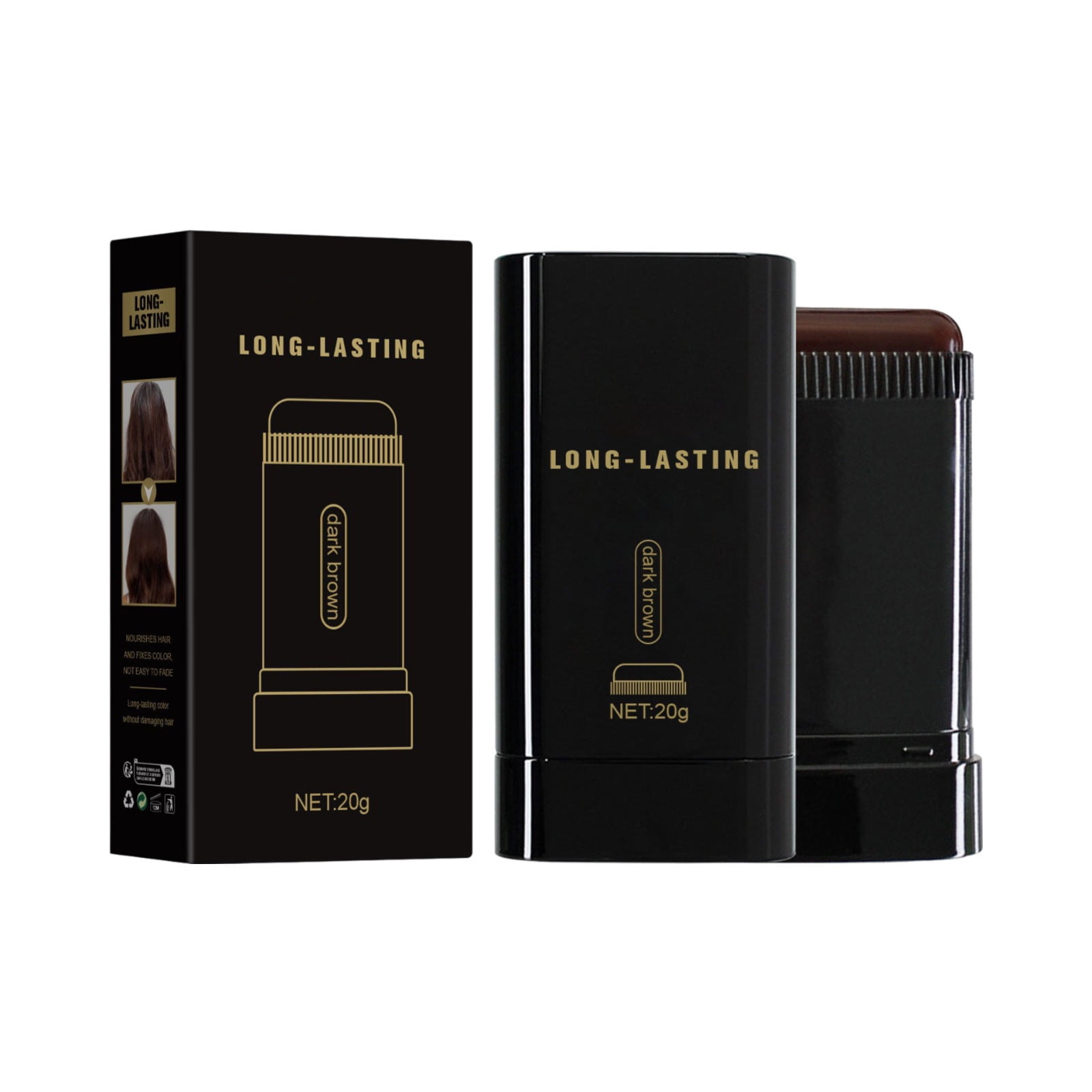 Dailin And Convenient Comb Hair Dye Hair Concealer Hair Dye Portable ...