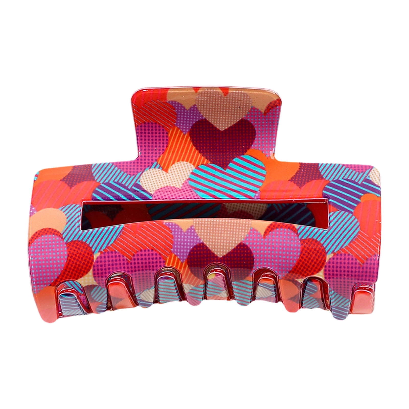 Dailin Ladies' Valentine's Day Headbands Hair Clips Hair Clips Fabric ...