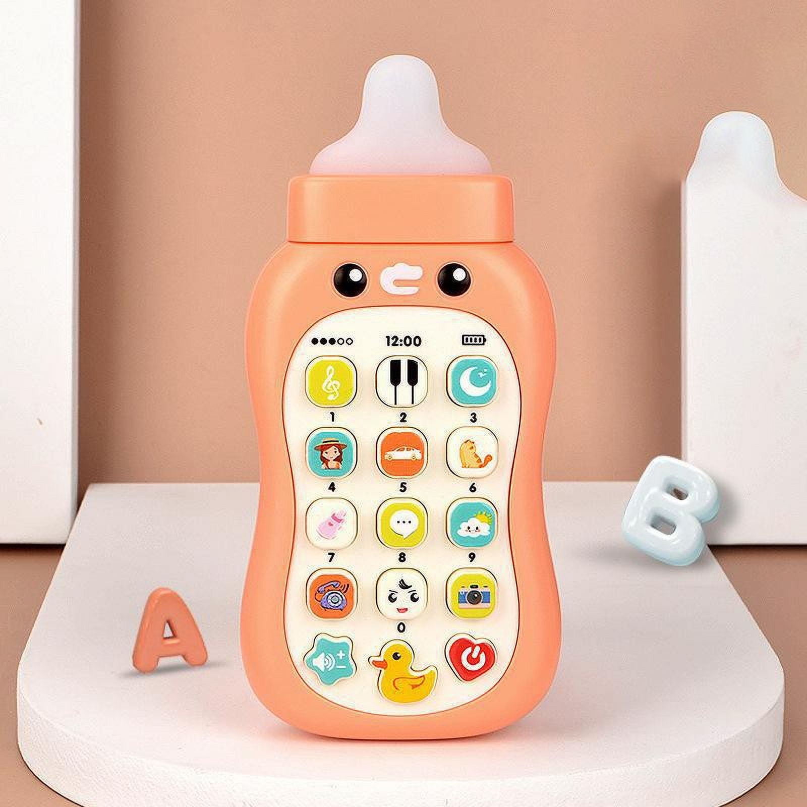 Dailin Portable Learning Cell Phone With Pacifier Educational Toys ...