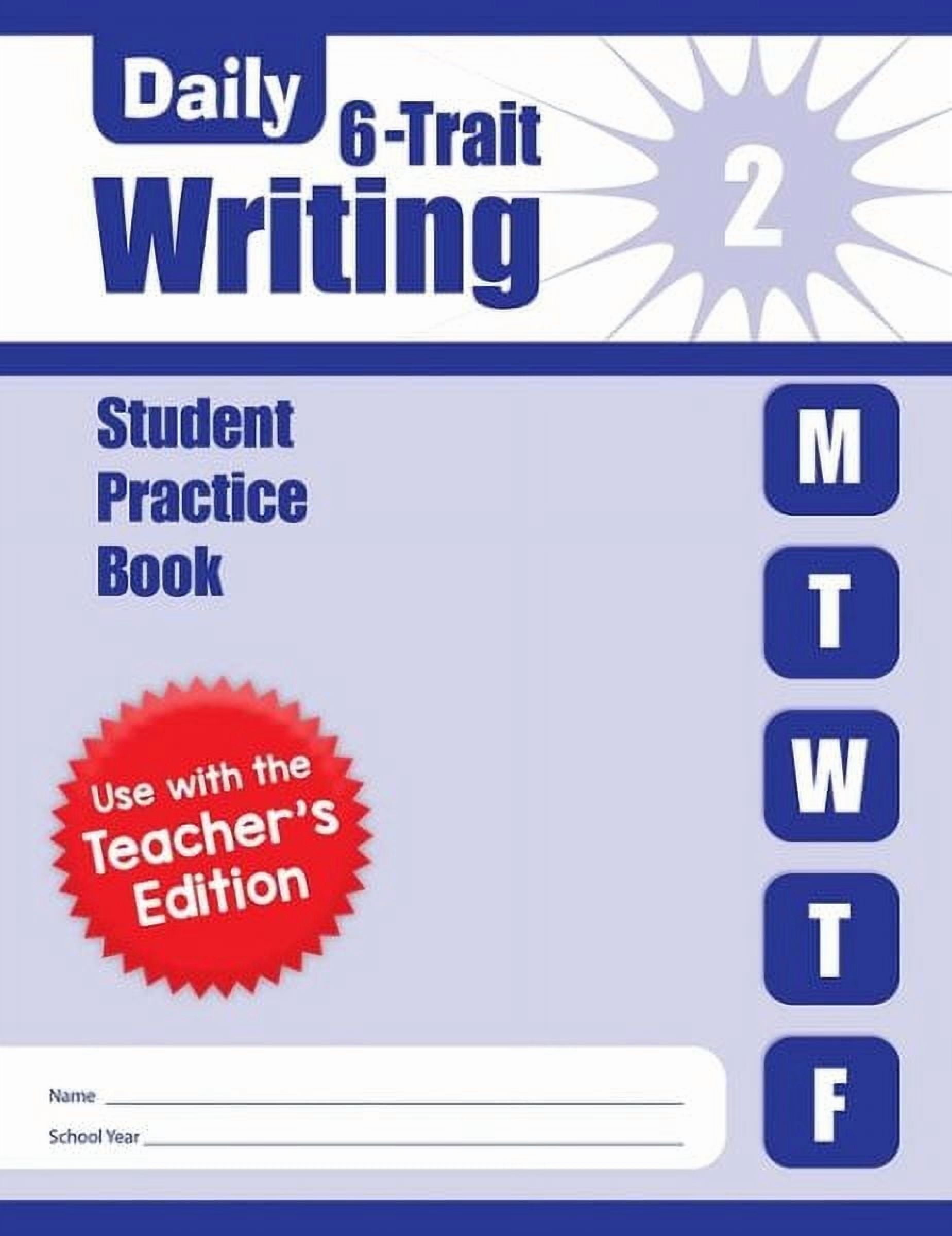 Evan-Moor Daily 6-Trait Writing, Grade 2 Student Workbook - Walmart.com