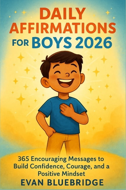 Daily Affirmations for Boys 2026: 365 Encouraging Messages to Build ...
