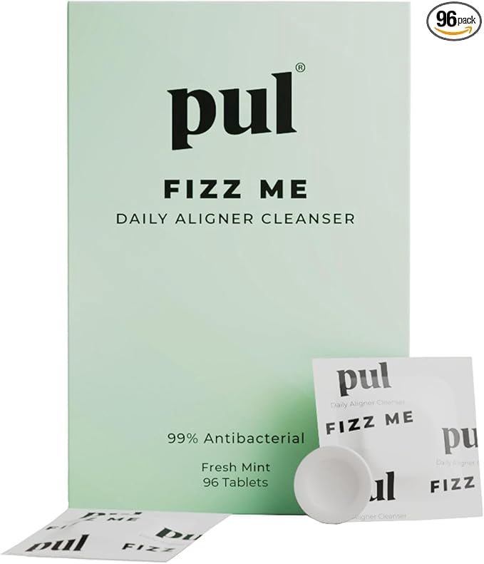 Daily Aligner Cleanser Tablets by PUL - Remove Odors Discoloration ...