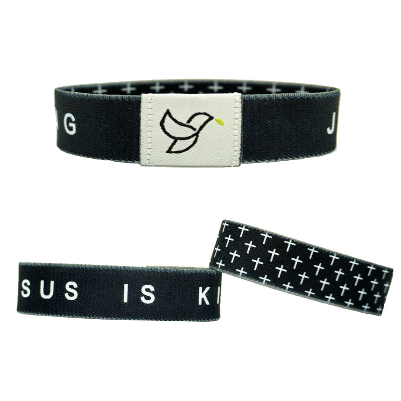 Daily Bible Verse Bracelet Wearable Elastic Bible Bracelet with NFC for ...