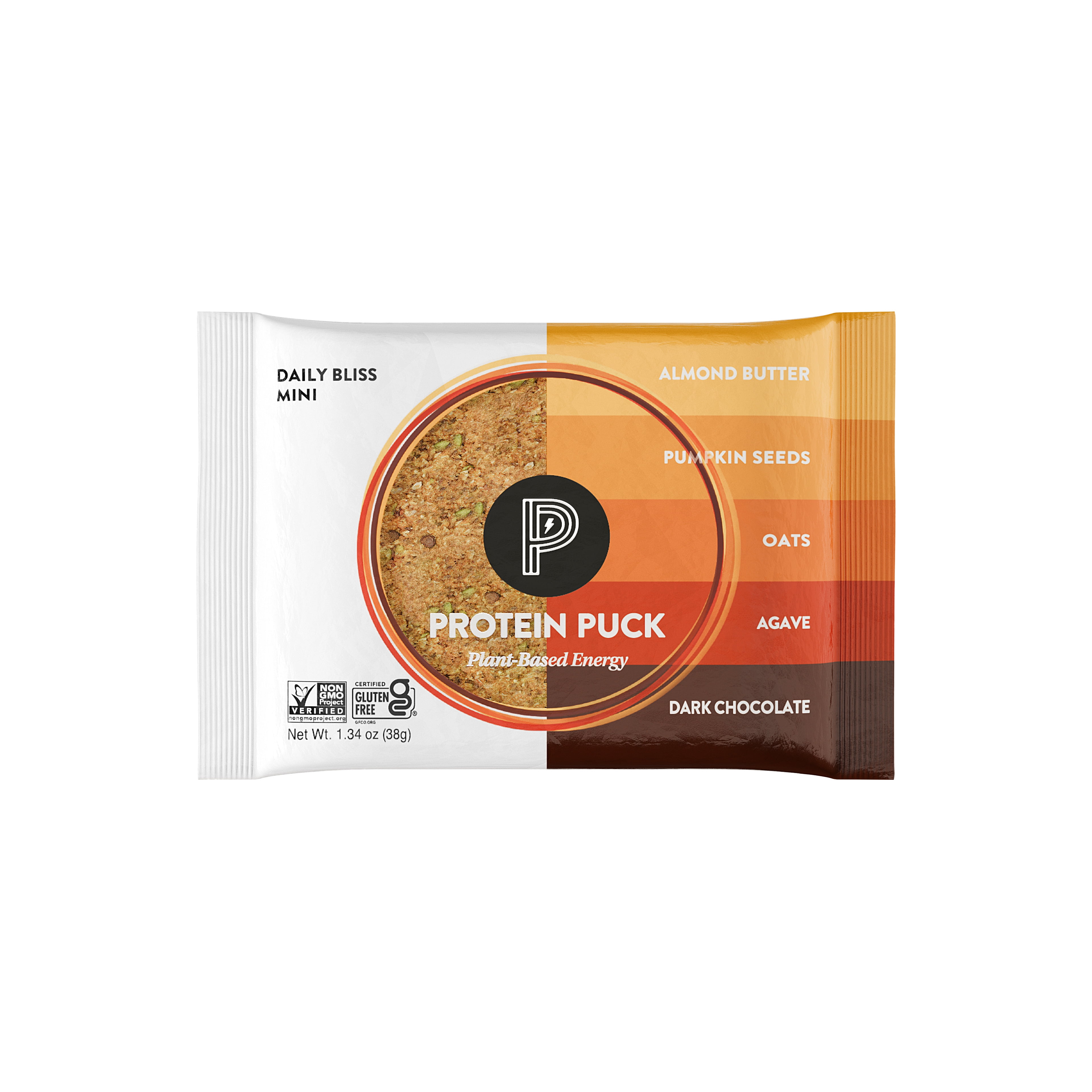 Daily Bliss Mini (Almond Butter, Dark Chocolate) (12 - 1.34oz Bars ...