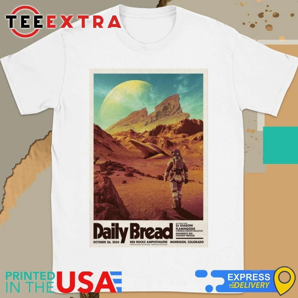 Daily Bread Poster Show Red Rocks Amphitheatre 26 Oct 2024 Morrison ...