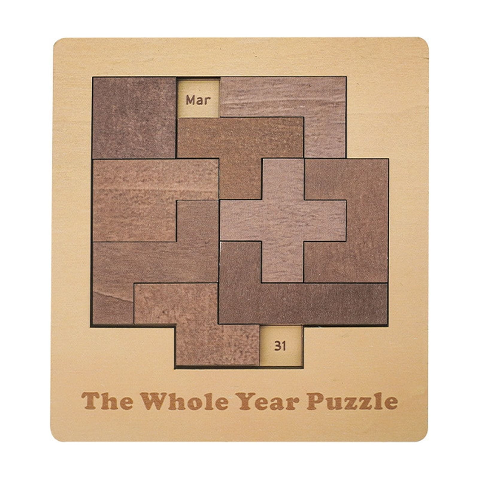 Daily Calendar Puzzle for Adults,A Puzzle to Challenge 365+ Date,Office ...