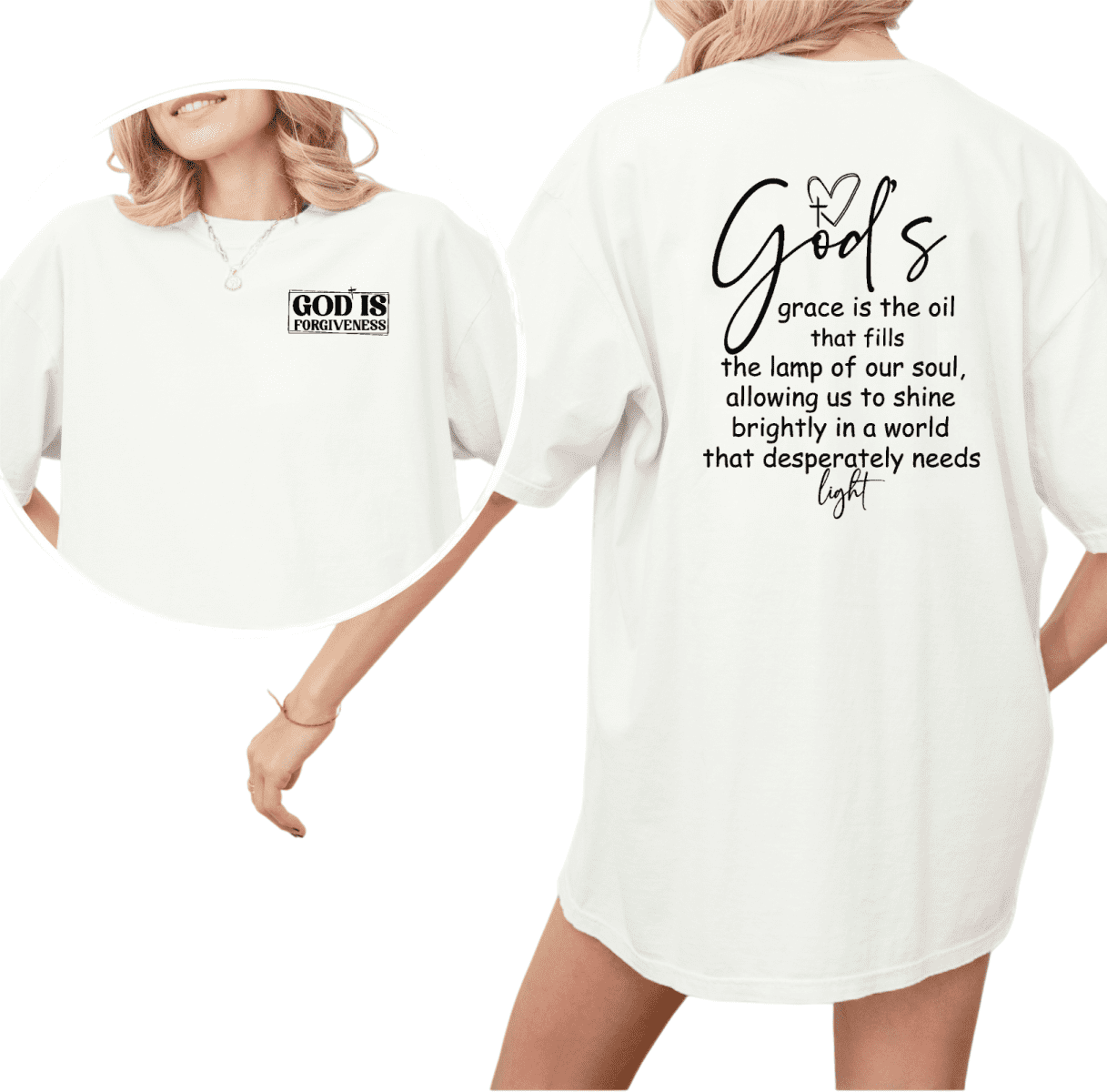 Daily Casual Graphic Tees White Double Sided Shirts Print Tshirt S-5XL ...