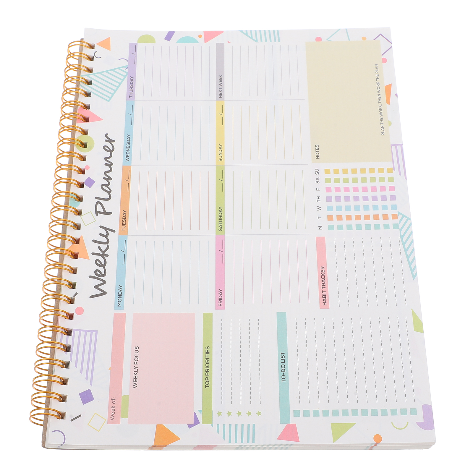Daily Checklist Planner Five Star Notebook Weekly - Walmart.com