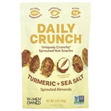 Daily Crunch Sprouted Almonds, Turmeric + Sea Salt, 5 oz (141 g ...