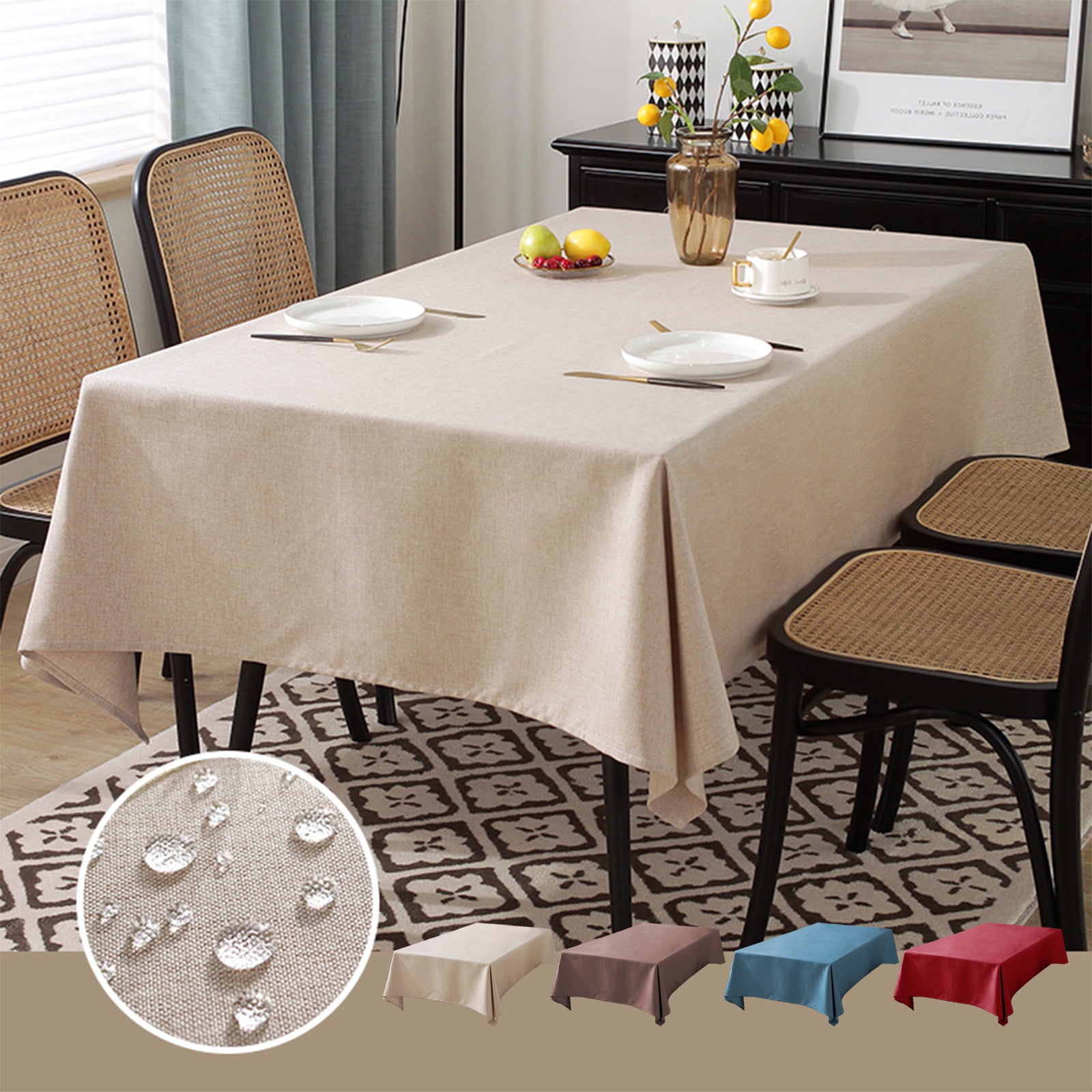 Daily Deal,Scandinavian Table Cover, Waterproof Oilproof Napkin ...