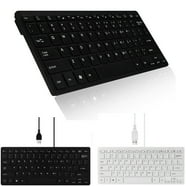Onn+ Mini Compact Wireless Keyboard, 78 Keys, USB Receiver, Noise ...