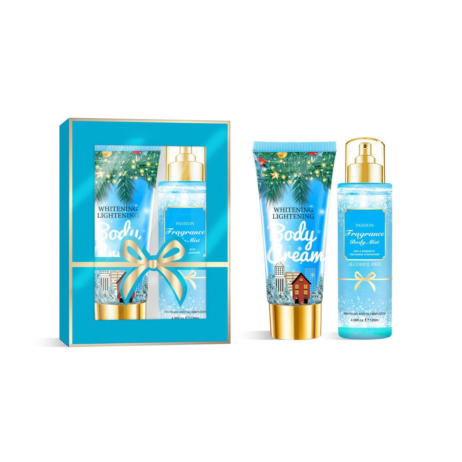 Daily Deals 2-Piece Fragrance Body Care Set, Includes Perfume Spray ...