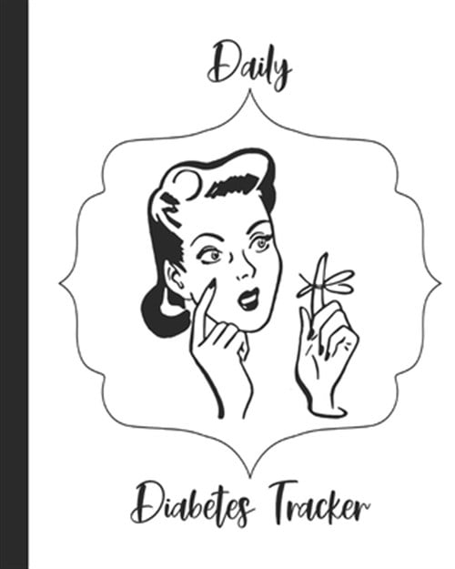 Pre-Owned Daily Diabetes Tracker: Two Year Blood Sugar Log Book ...