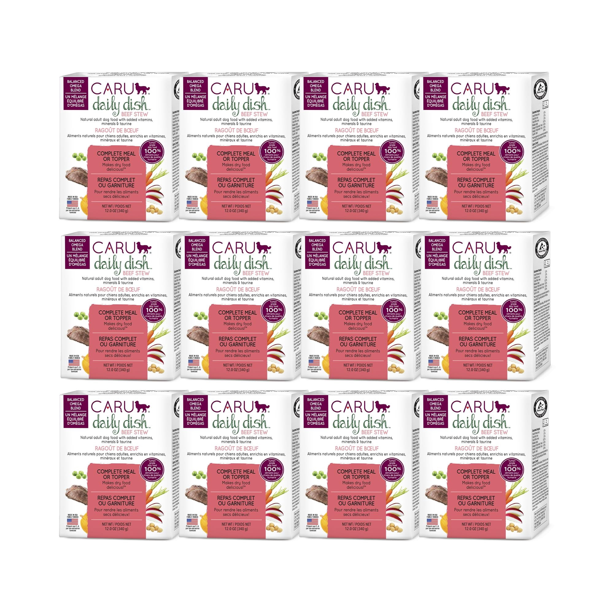 Daily Dish Beef Stew, Natural Adult Wet Dog Food With Real Chunks Of ...