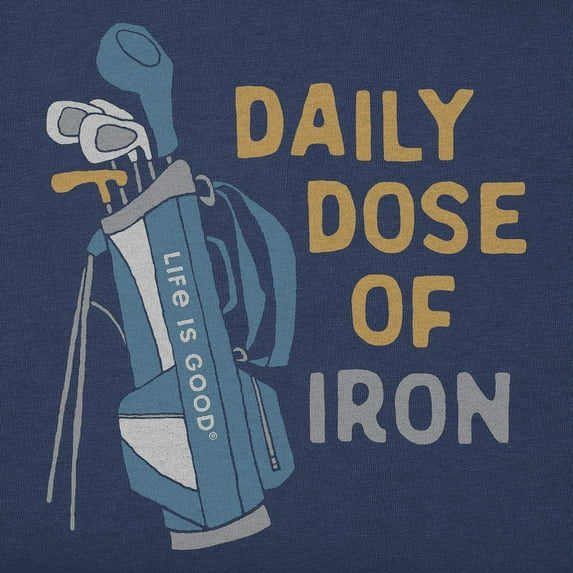 Daily Dose of Iron Clubs Crusher Tee - Walmart.com