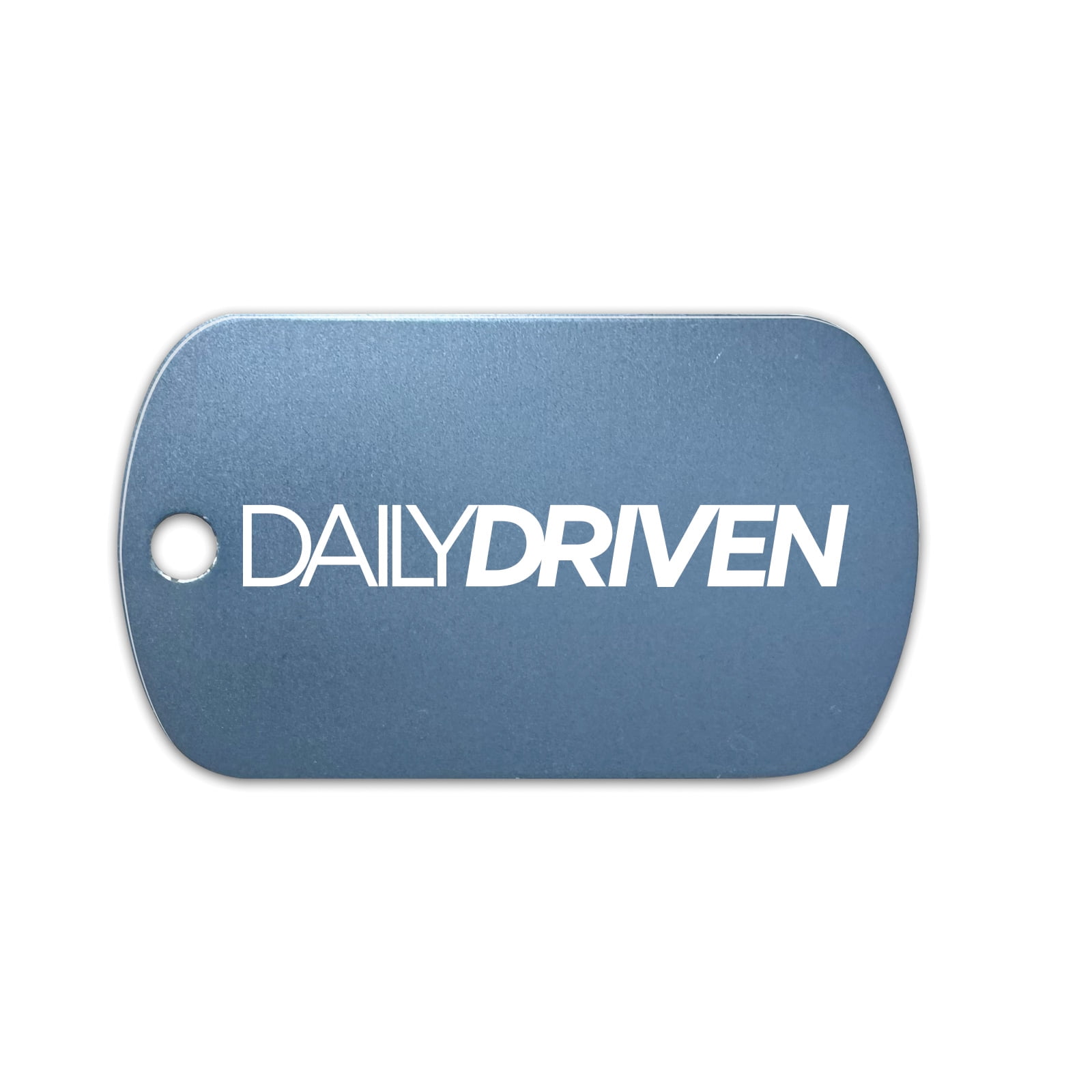 Daily Driven V3 GI Dog Tag Aluminum Keychain jdm lowered stance low ...