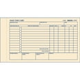 Daily Employee Time Cards, Two Sides, 4.25 X 7, 100/pad | Bundle of 5 ...