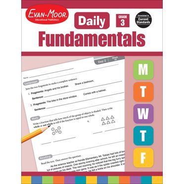 Evan-Moor Reading Comprehension Fundamentals, Grade 3 Teacher Resource ...