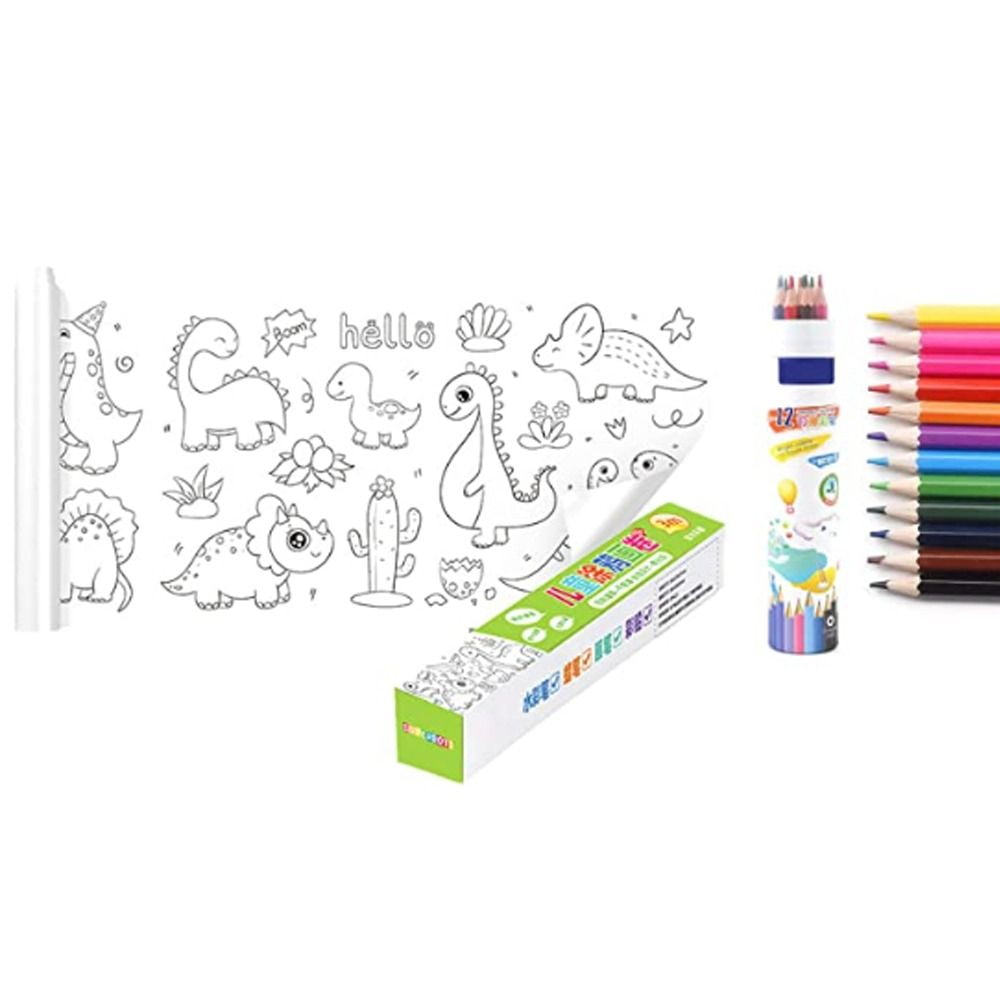 Daily Goods Theme DIY Painting Drawing Color Filling Paper Creative ...