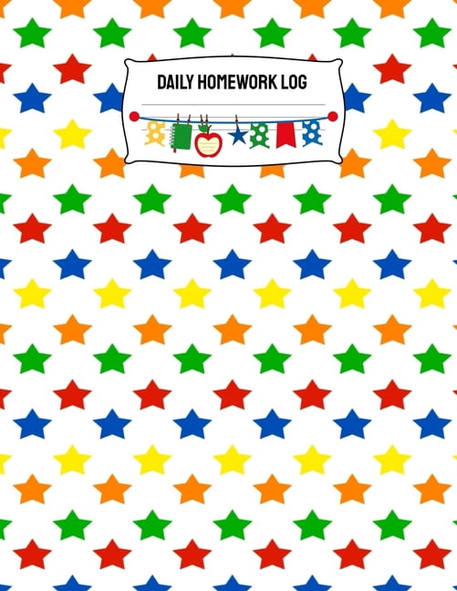 Daily Homework Log : Monthly School Calendar and Daily Homework ...