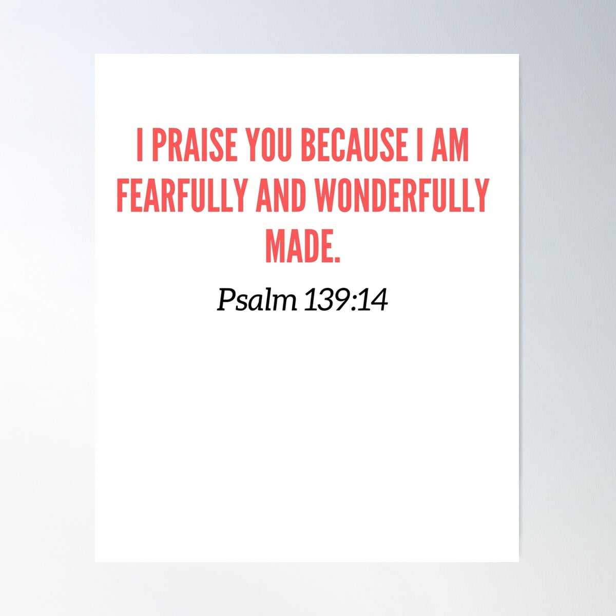 Daily Inspirational Bible Verses Poster Wall Art, Modern Wall Decor For ...