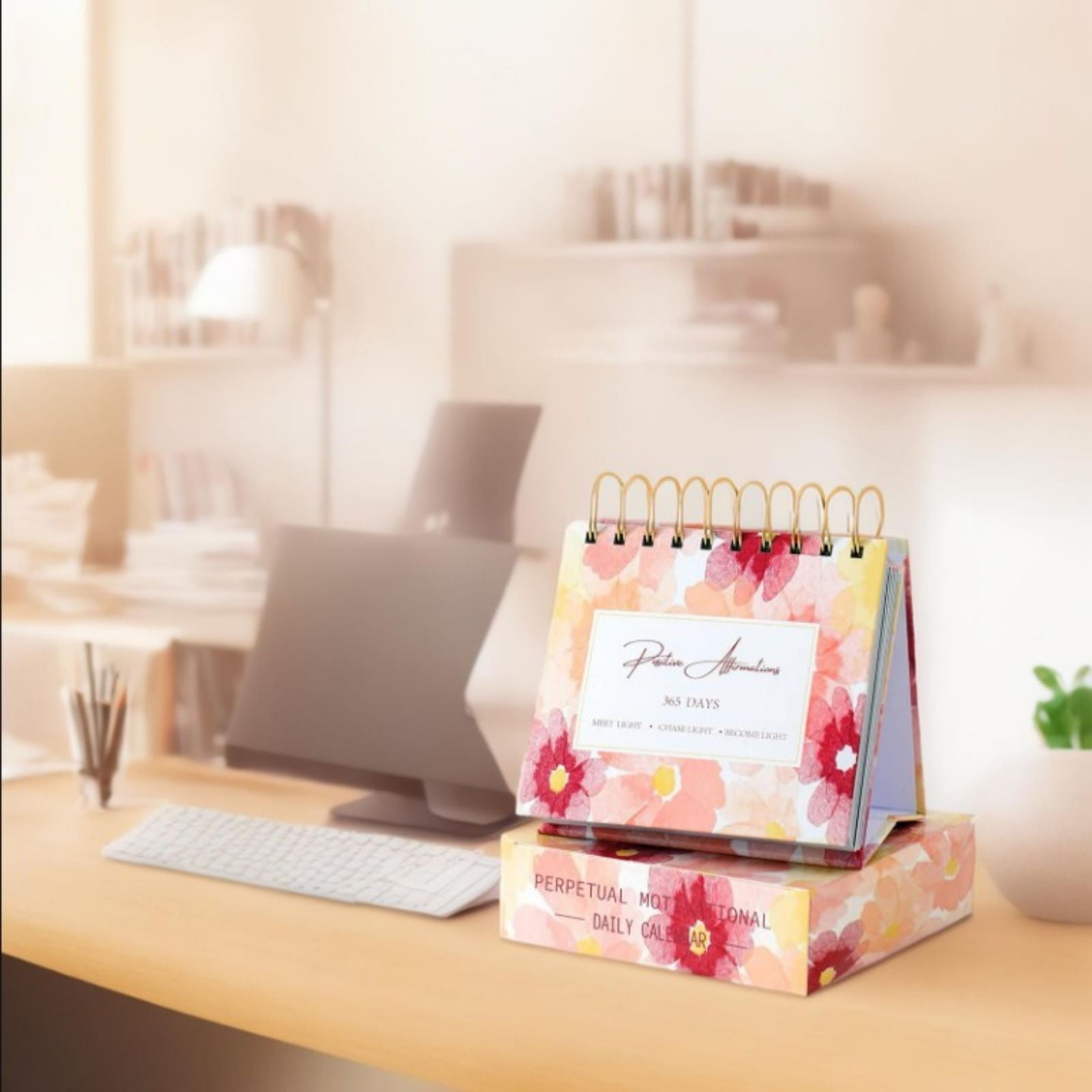 Daily Inspirational Quotes Mini Calendar 2 Pack Perpetual Flip Calendar ...