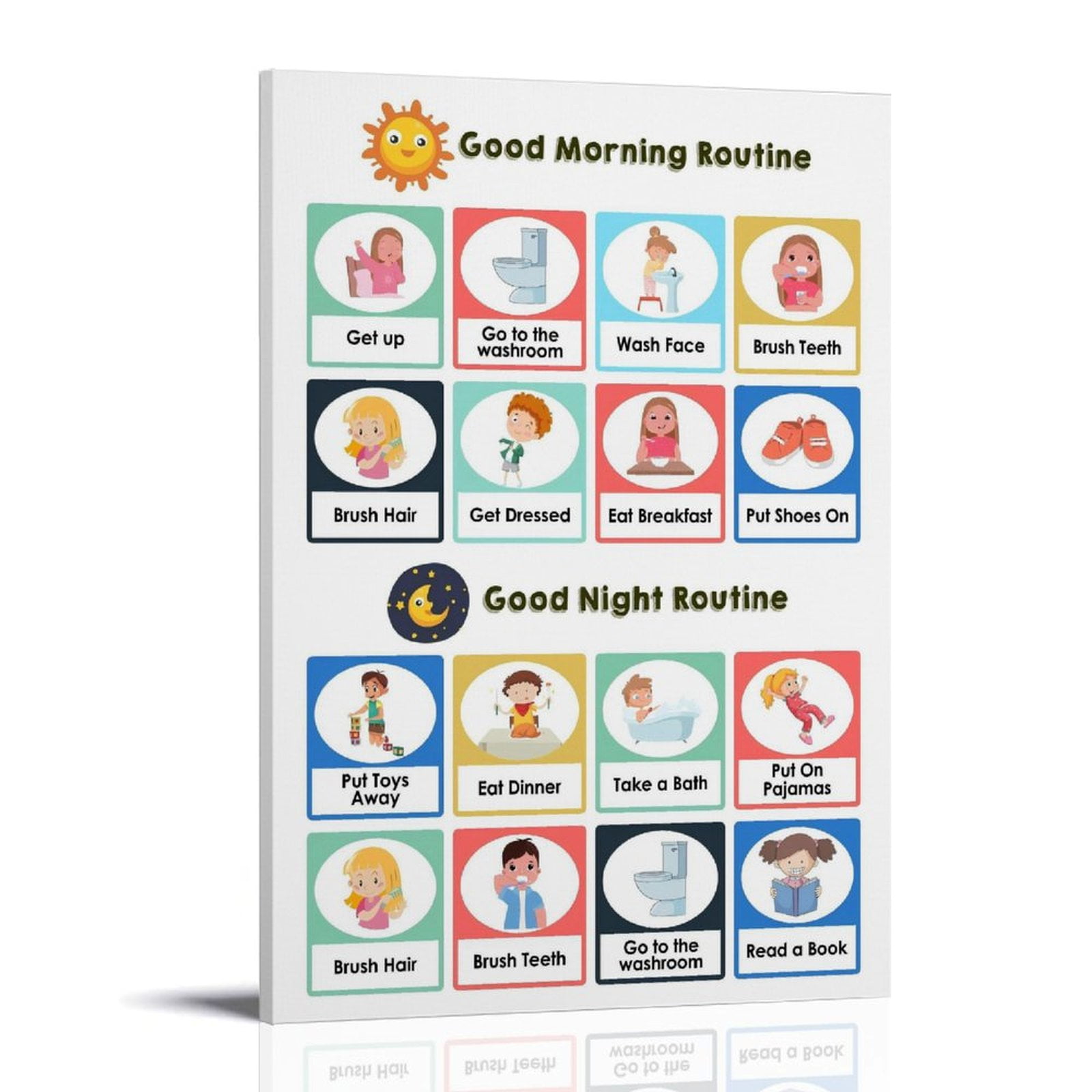 Daily Life Poster Painting Vintage Poster Picture Print Wall Art Poster ...