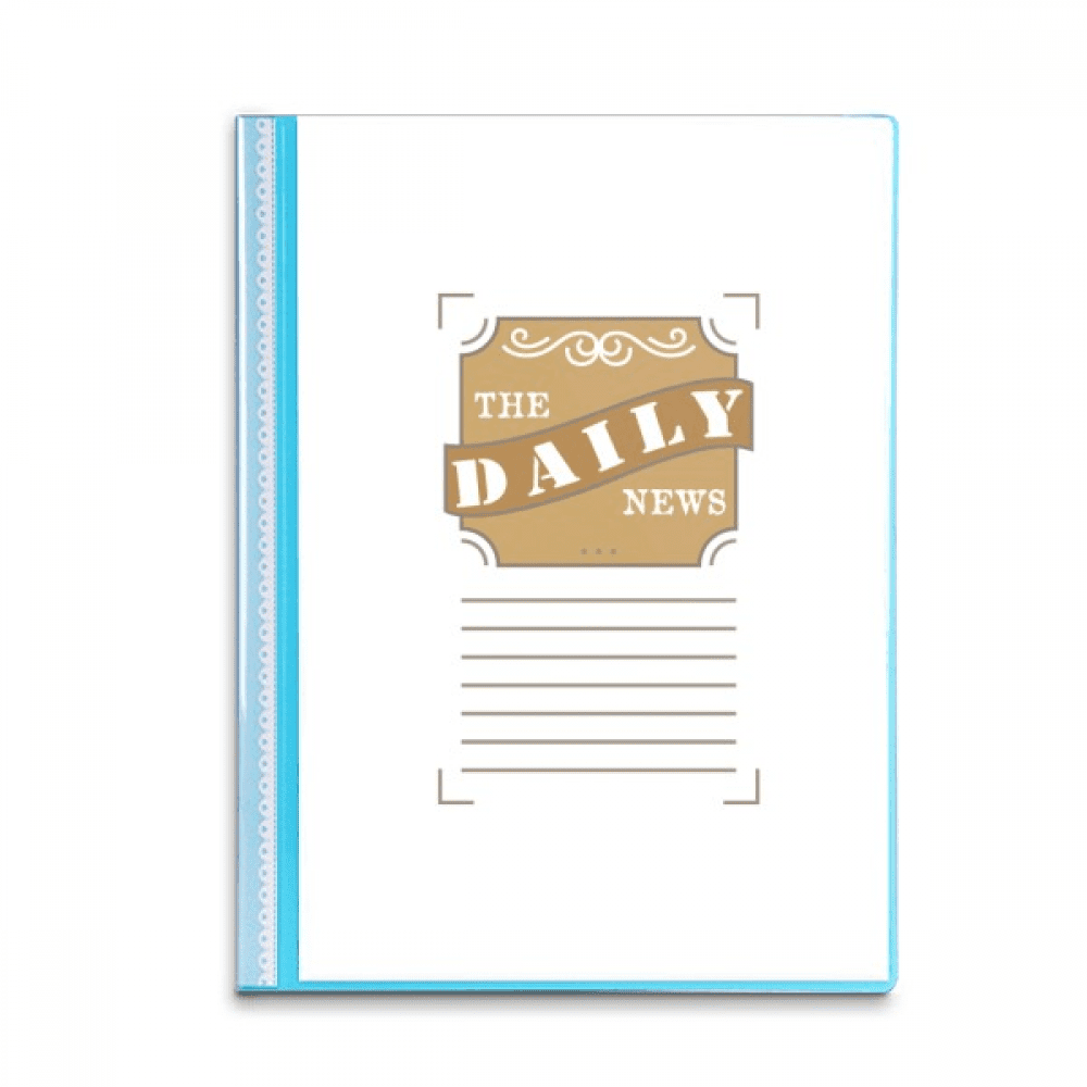 Daily List Information Newspapers Book Sheet Protectors Portfolio ...