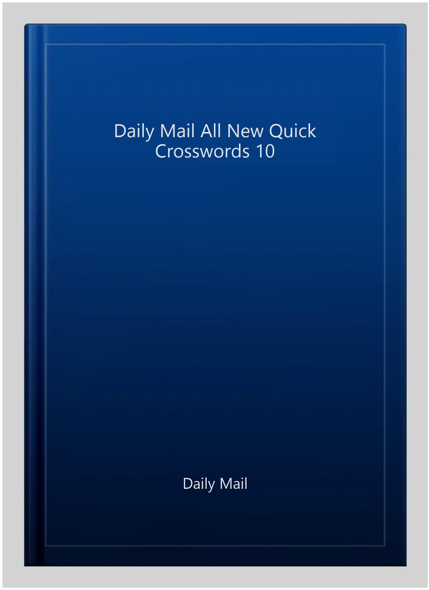 Daily Mail All New Quick Crosswords 10 - Walmart.com