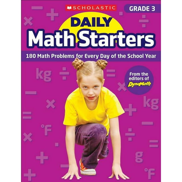 Daily Math Starters: Daily Math Starters: Grade 3: 180 Math Problems ...