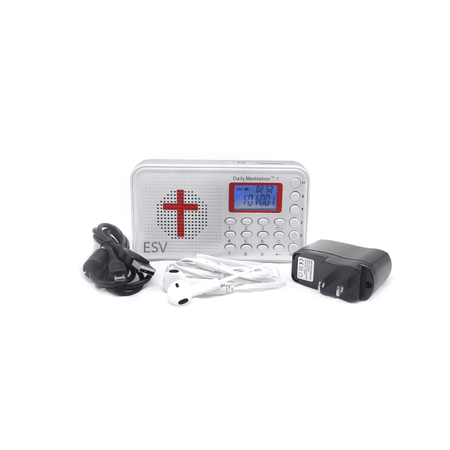 Daily Meditation ESV Dramatized Audio Bible Player with Digital Battery ...