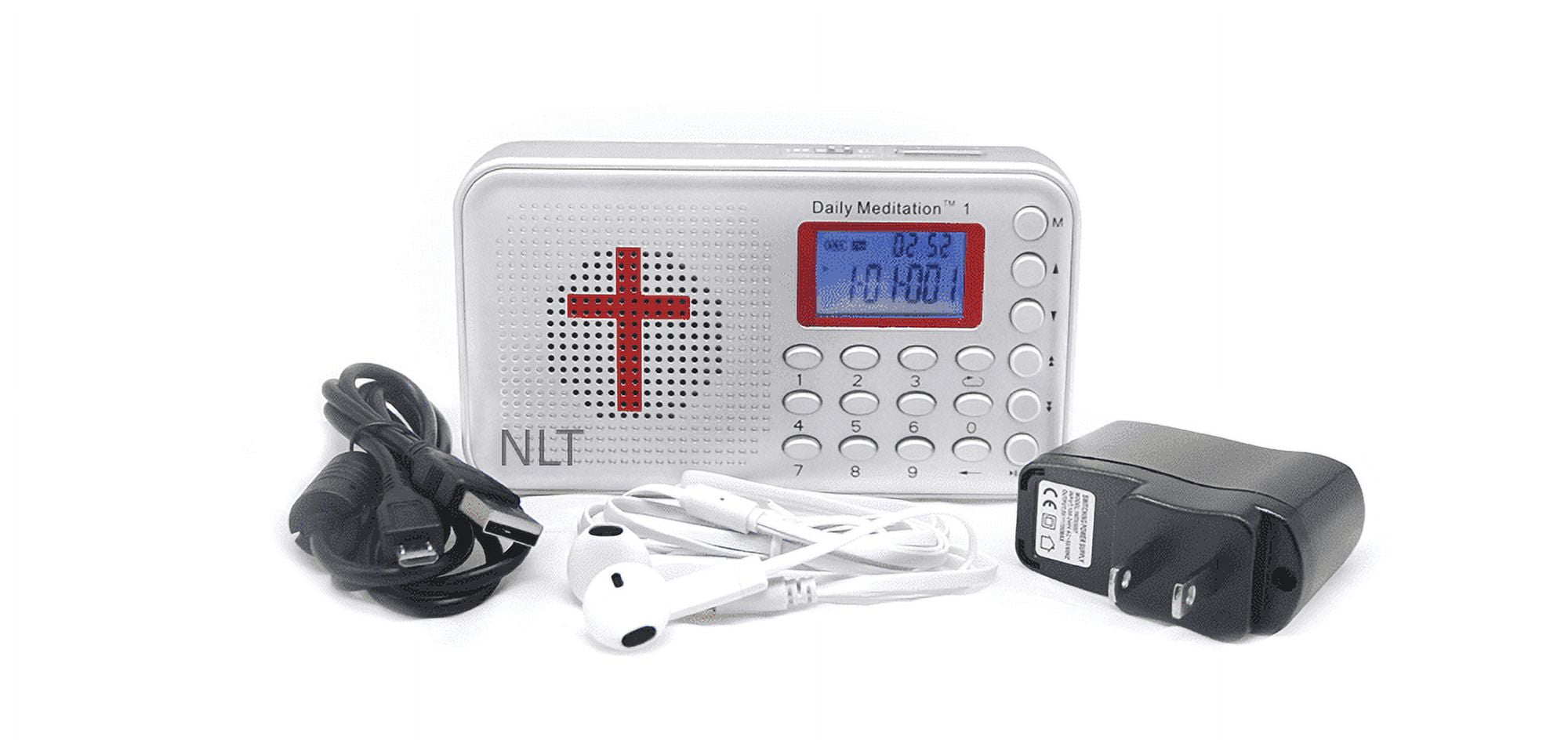 Daily Meditation NLT Audio Bible Player - New Living Translation Electronic Talking Bible with ...