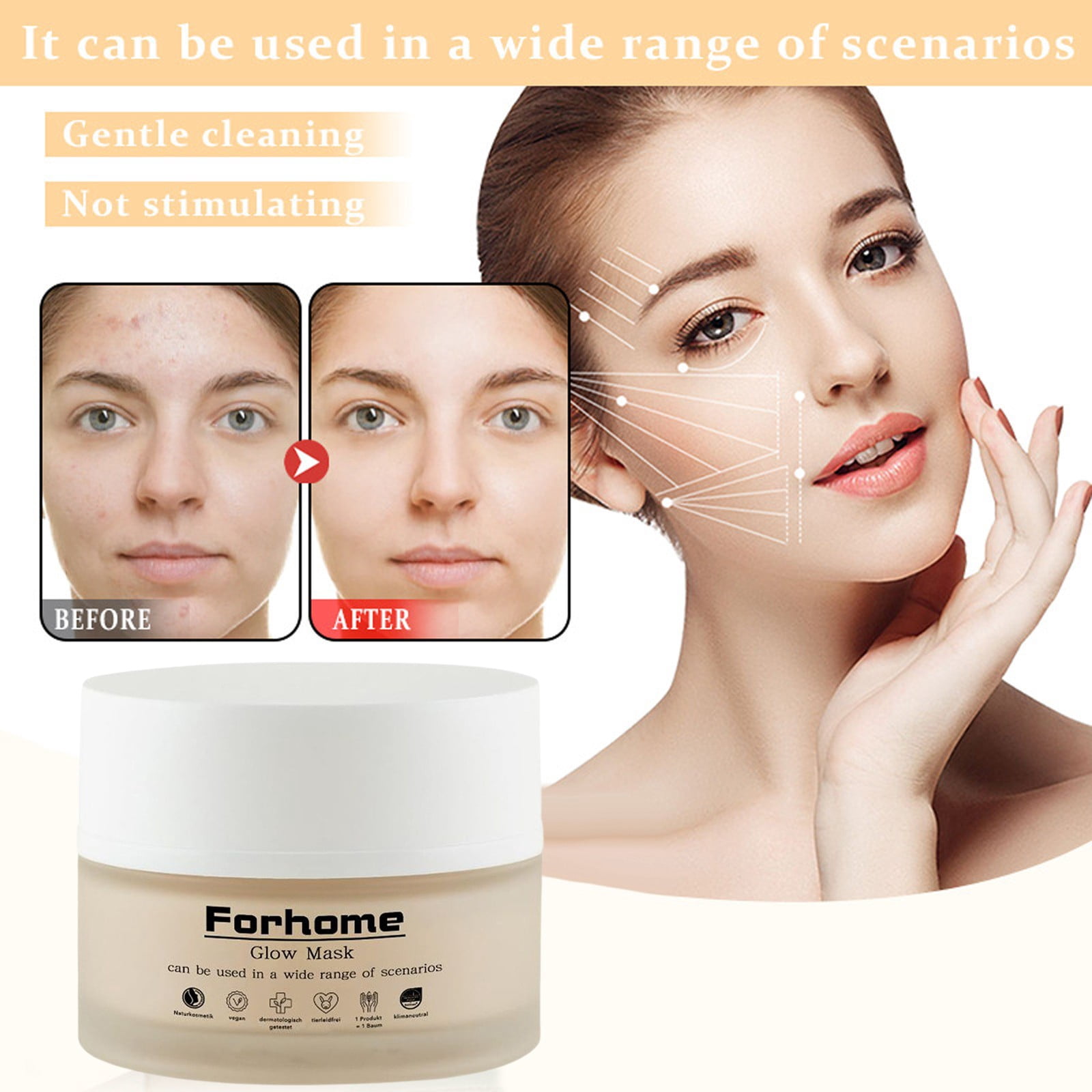 Daily Night Visible Pores and Makes The Skin Even for A Remarkable ...