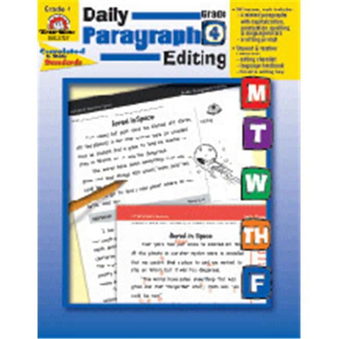 Daily Paragraph Editing Grade 4 - Walmart.com