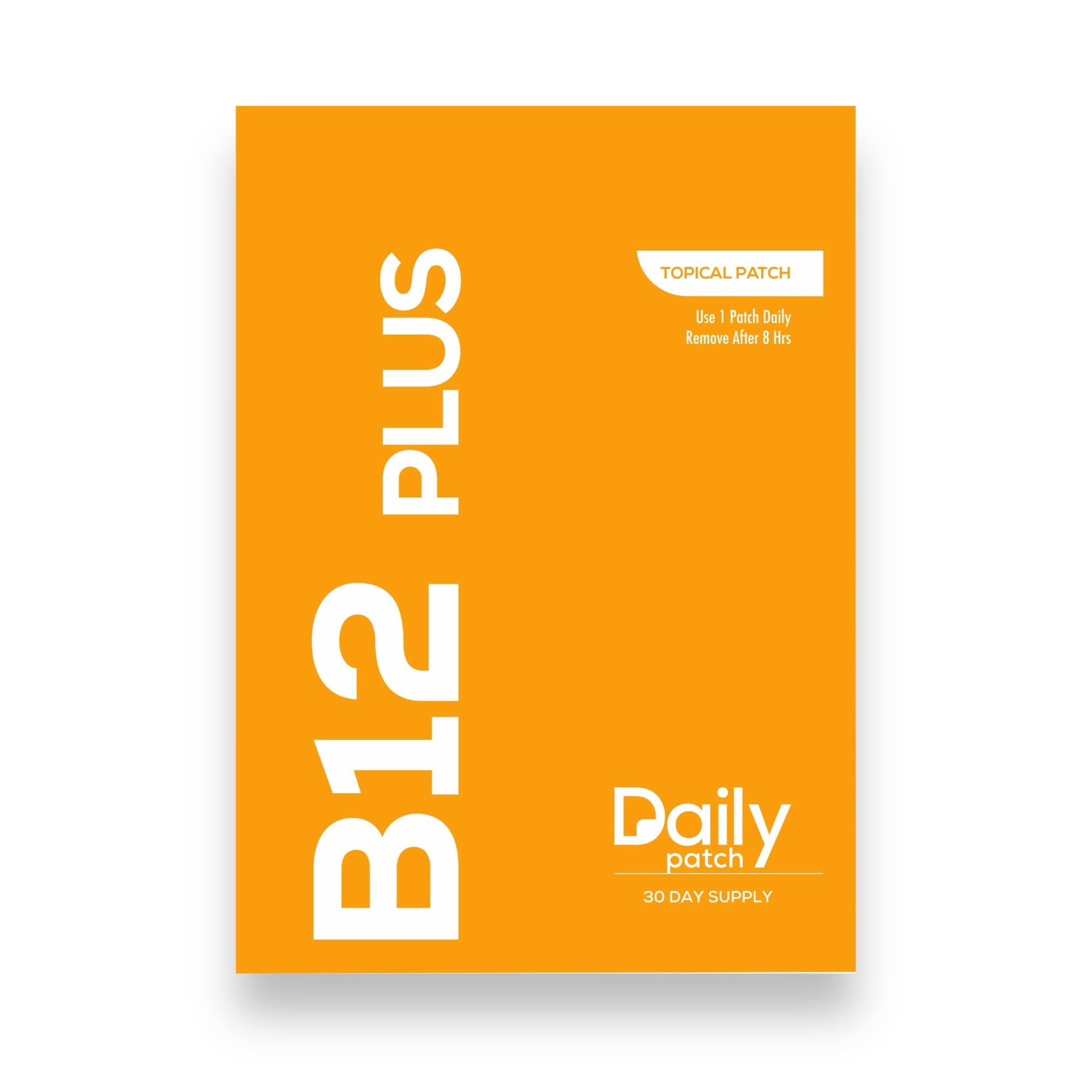 Daily Patches B12 Energy Plus Topical Supplement 30 Day Supply ...