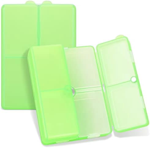 Daily Pill Organizer,7 Compartments Portable Pill Case Travel Pill ...