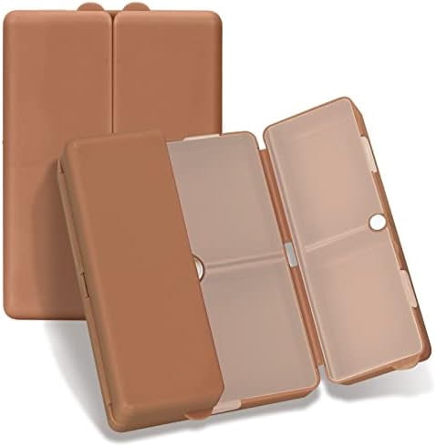 Daily Pill Organizer,7 Compartments Portable Pill Case Travel Pill ...