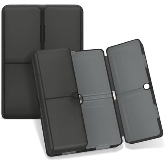 Daily Pill Organizer, 7 Compartments Portable Pill Case Travel Pill ...