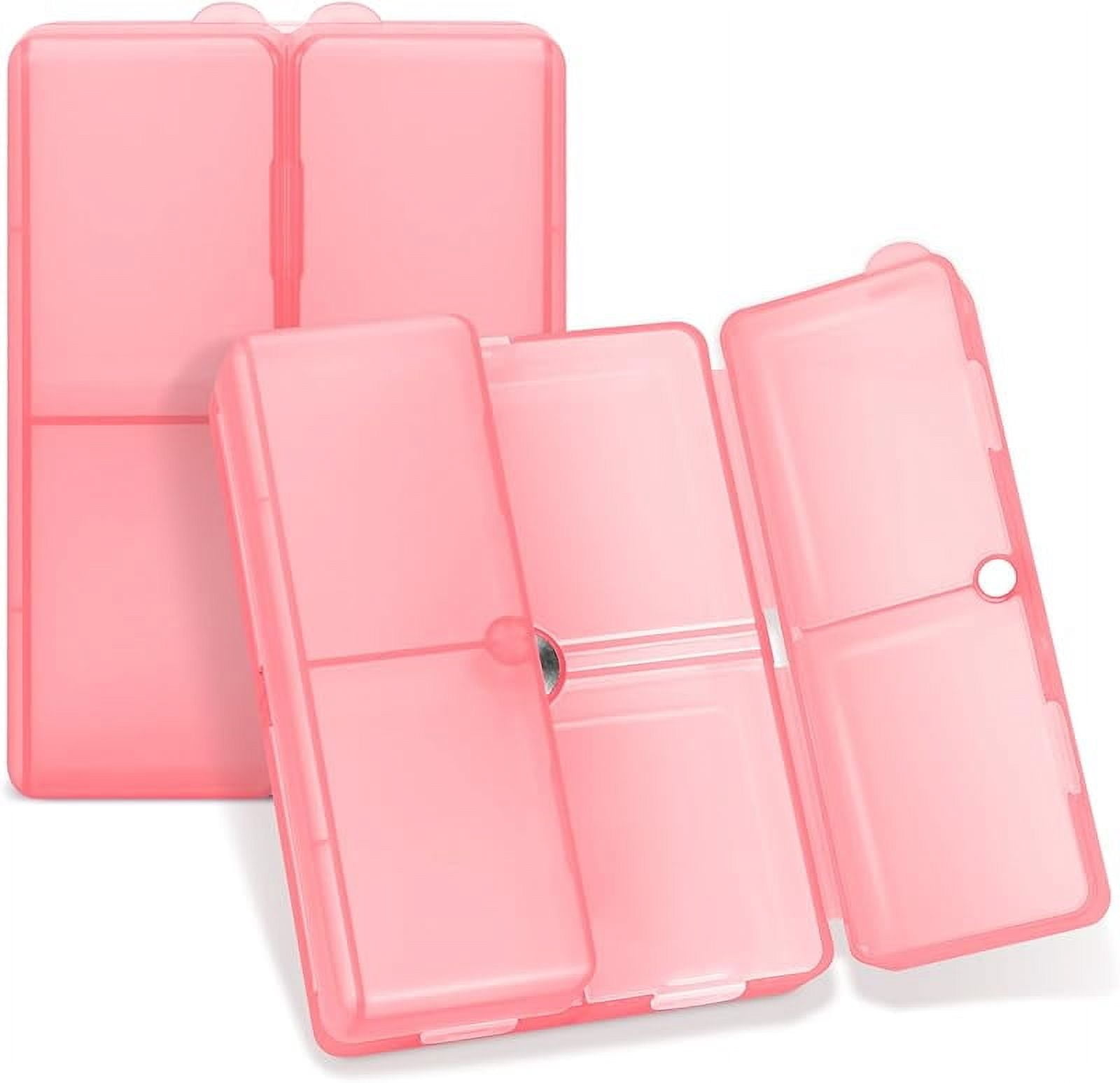 Daily Pill Organizer, 7 Compartments Portable Pill Case Travel Pill ...