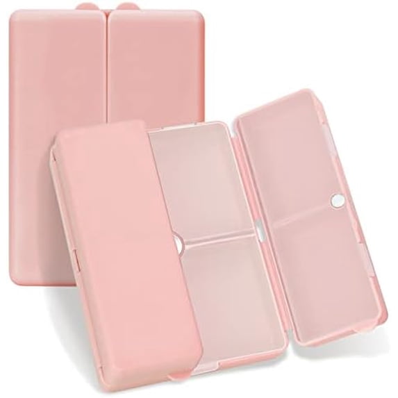 Daily Pill Organizer,7 Compartments Portable Travel Pill Case [Folding ...