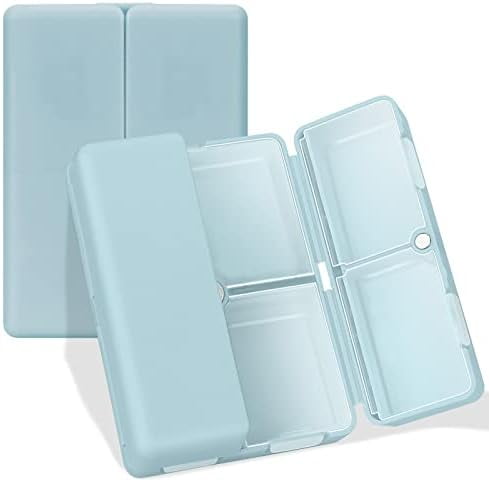 Daily Pill Organizer, 7 Compartments Portable Travel Pill Case ...